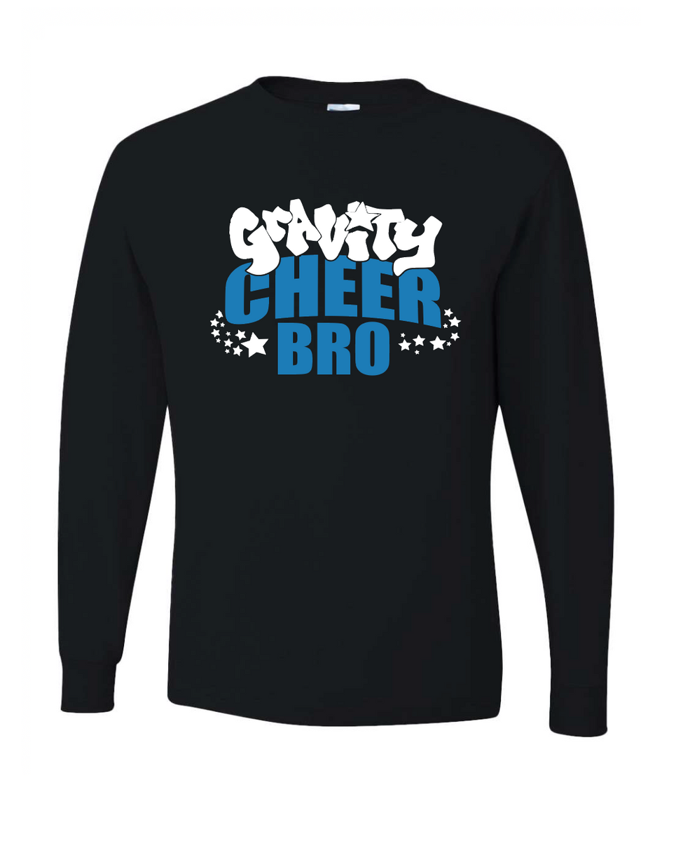 Gravity Cheer Bro – Level Up Custom Apparel